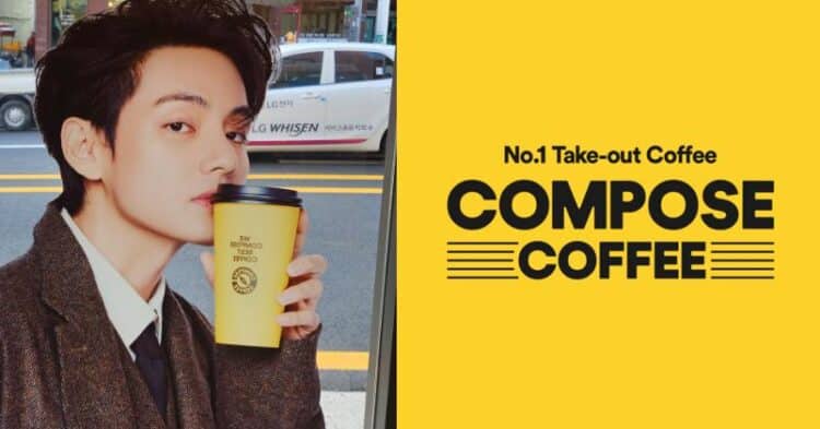V From BTS Sparks Compose Coffee Sales Surge In 10 Days To Global ...